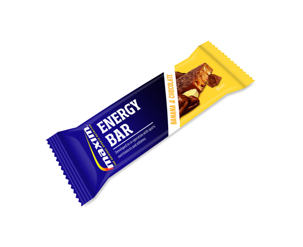 Energy Bar 55g Banana - Maxim.dk